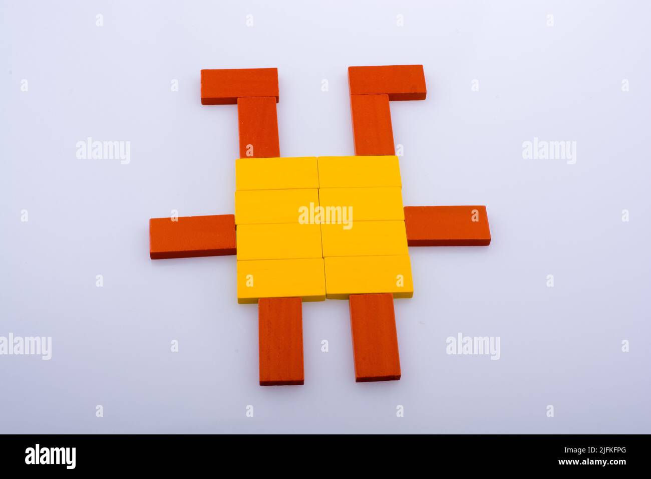 Domino blocks hi-res stock photography and images - Alamy