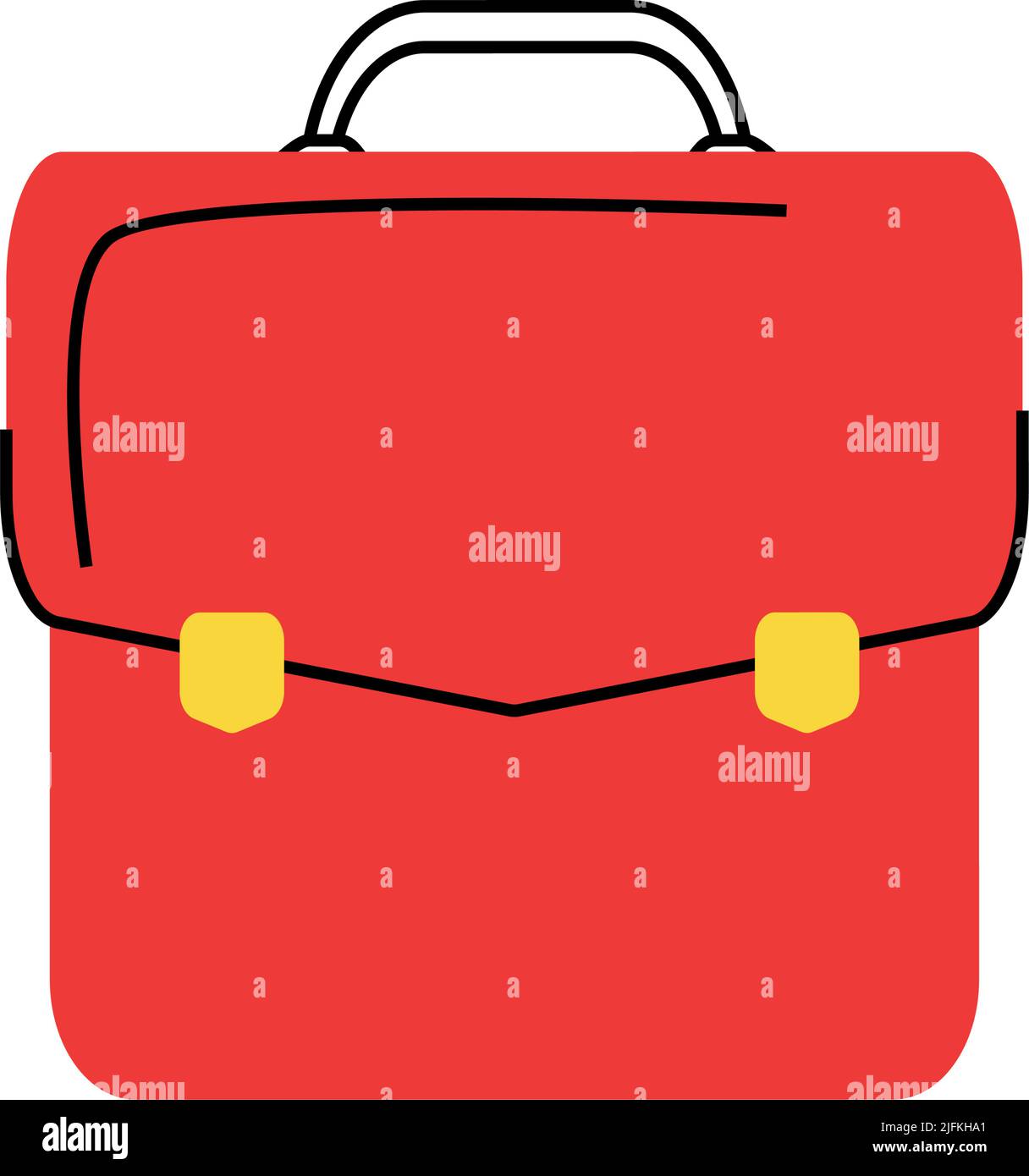 Red school backpack semi flat color vector object Stock Vector Image ... Red school backpack semi flat color vector object Stock Vector Image ...