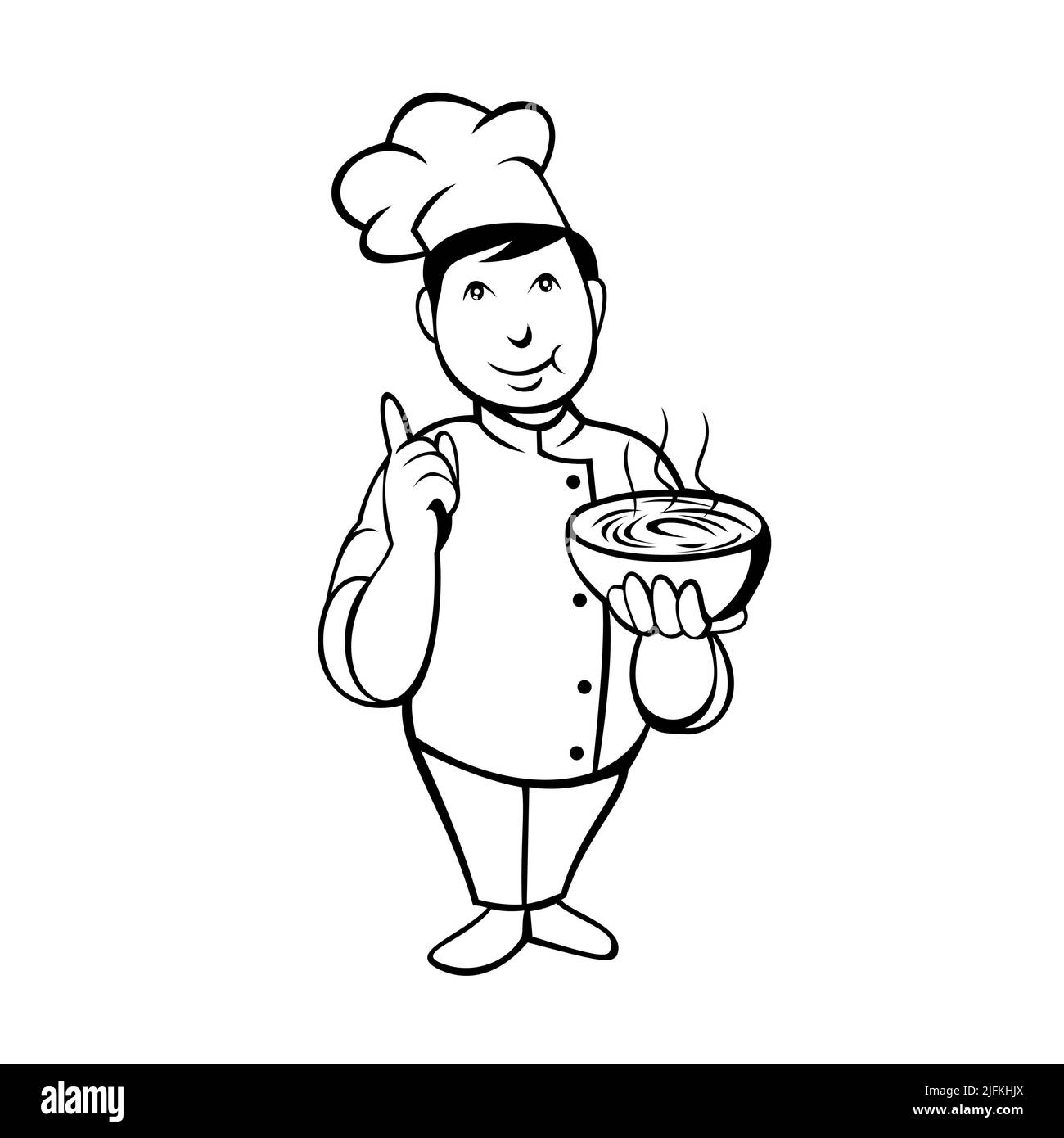 Japanese chef illustration hi-res stock photography and images - Alamy