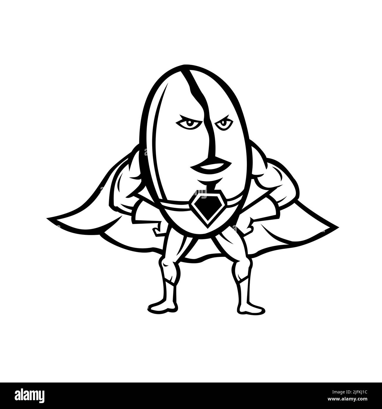 Superhero Cape Drawing