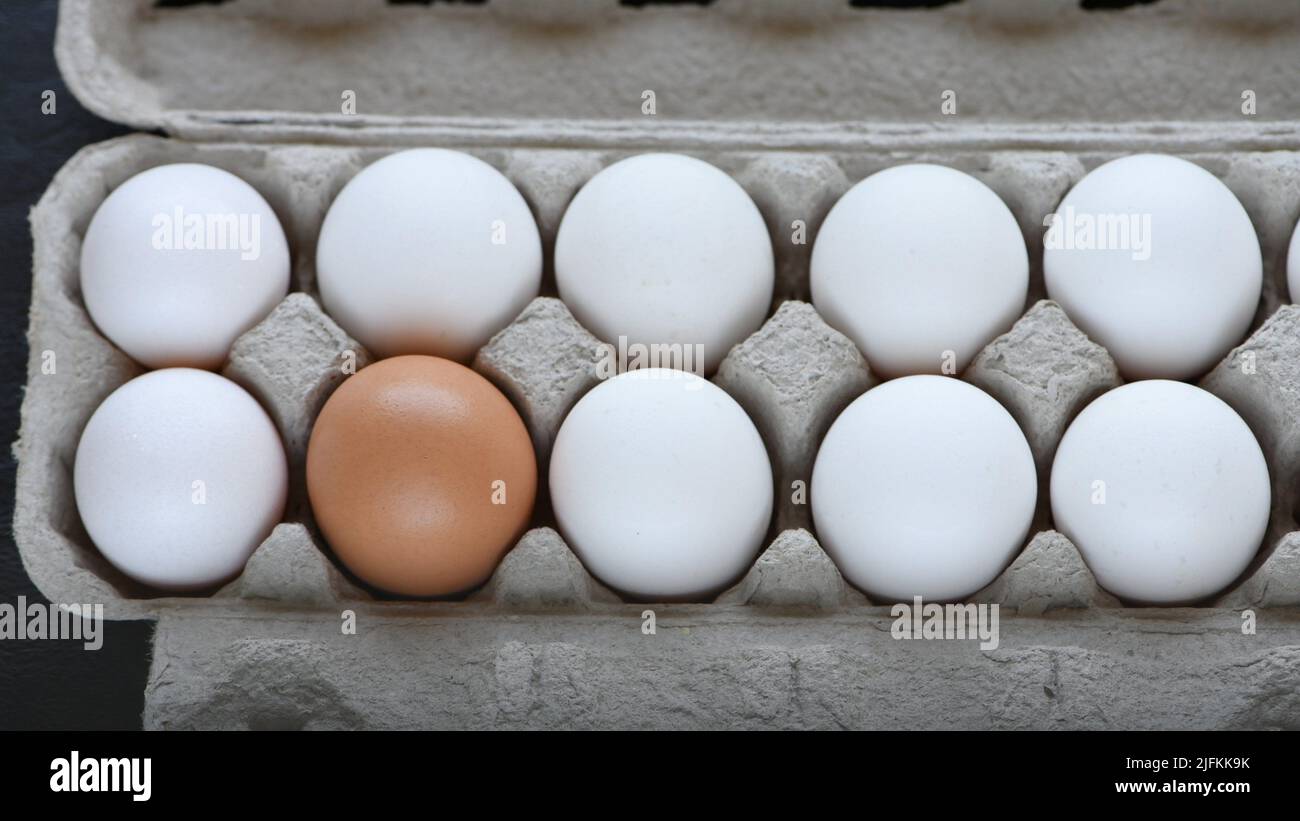 1 dozen eggs hi-res stock photography and images - Alamy