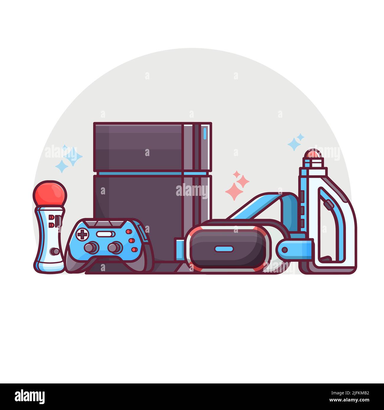 Virtual reality world Cut Out Stock Images & Pictures - Alamy