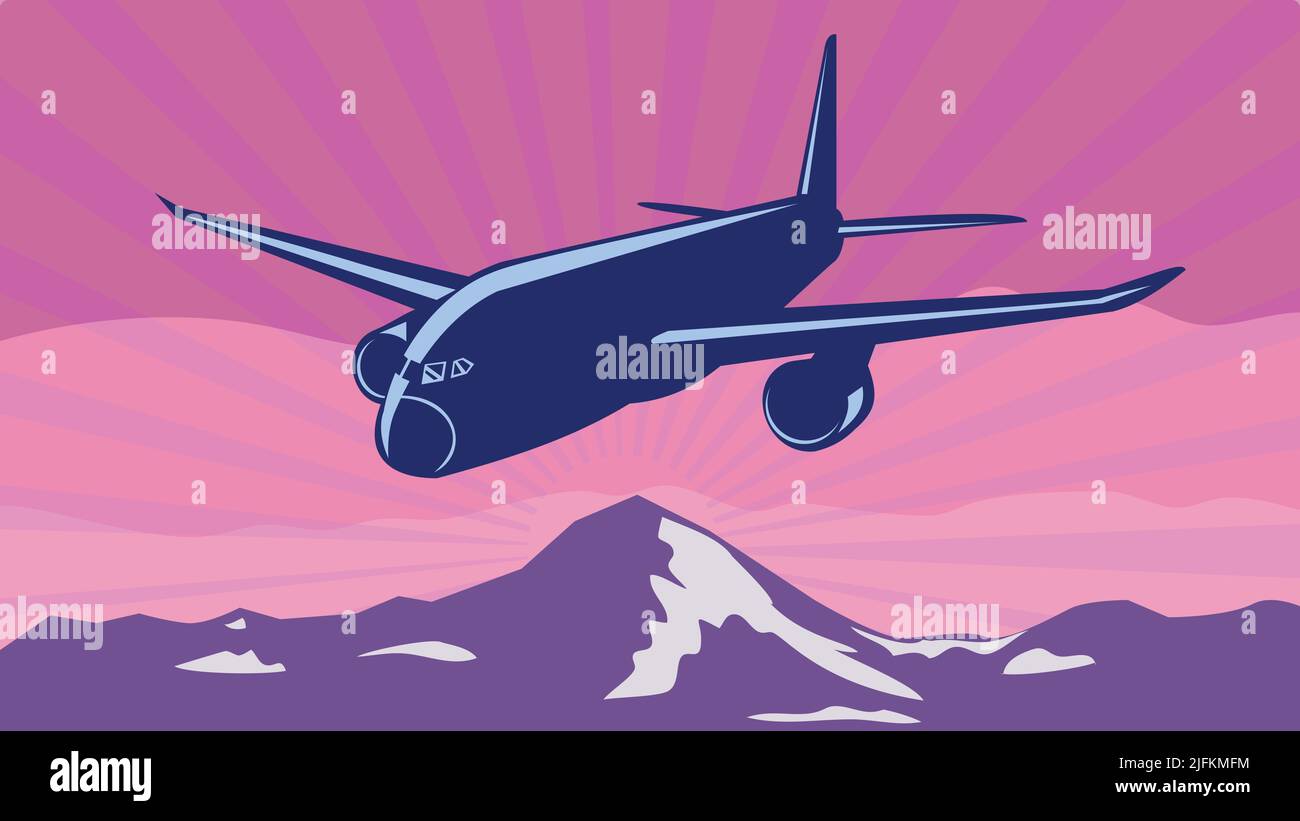 Airplane poster hi-res stock photography and images - Alamy