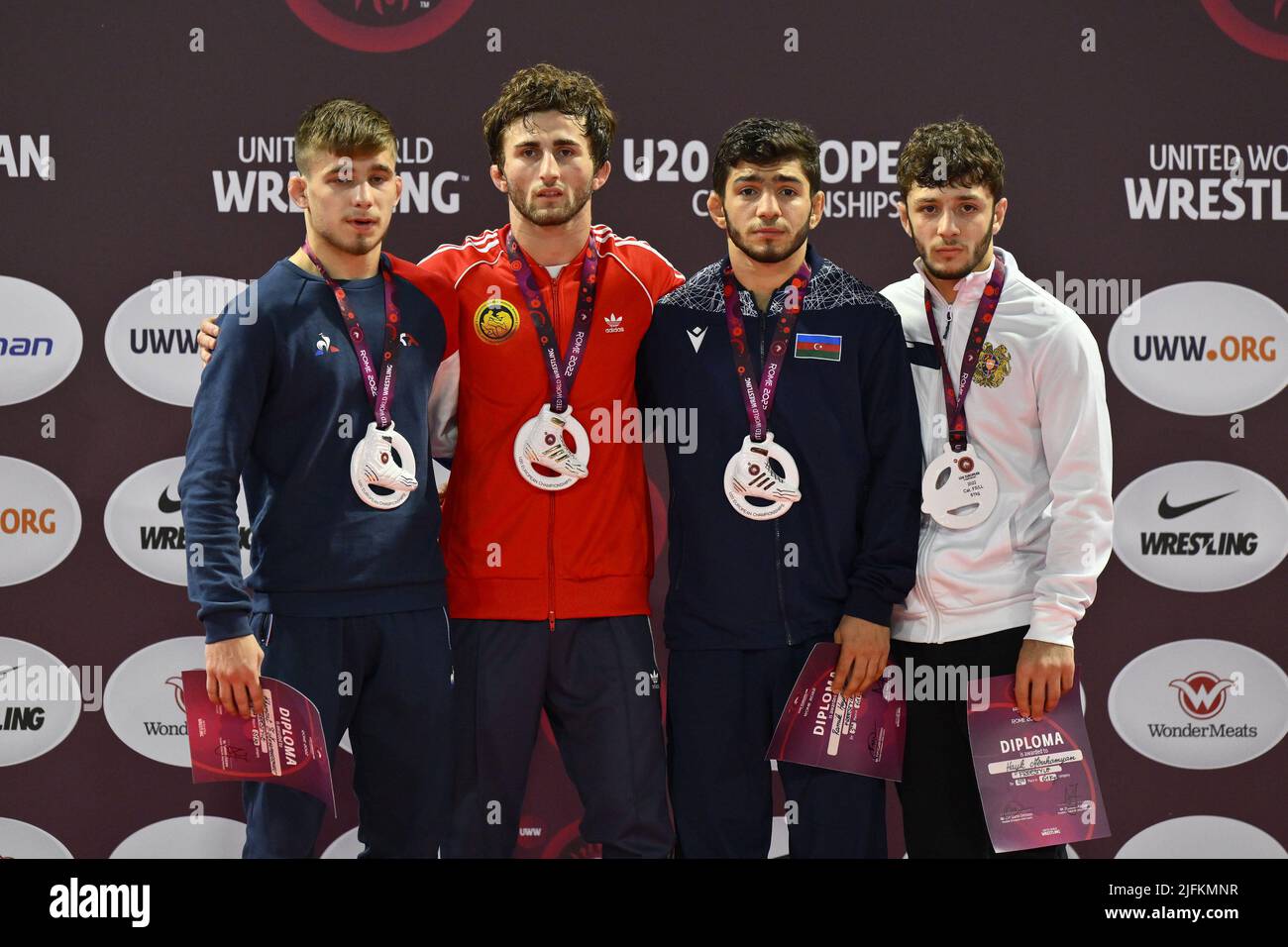 Greco roman freestyle 61kg u20 european championships hi-res stock photography and images - Alamy