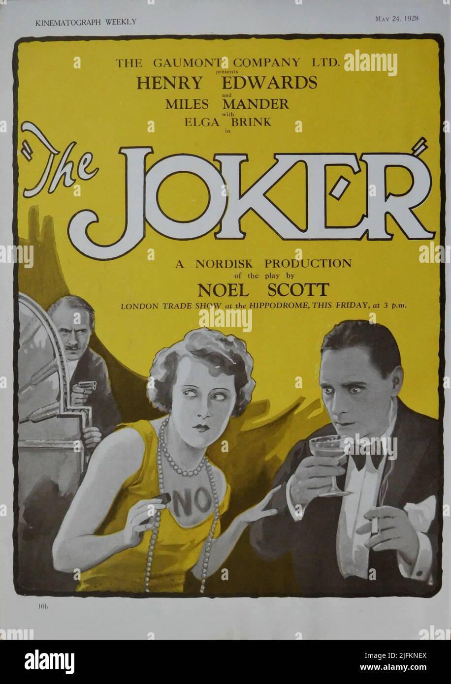 Blackmail 1928 hi-res stock photography and images - Alamy