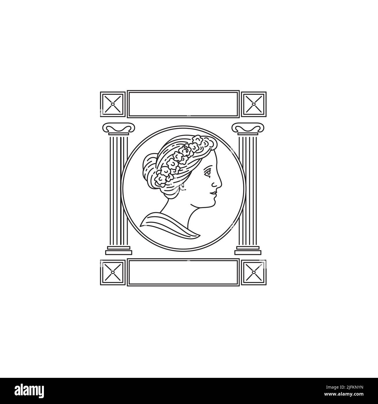 Greek mythology drawing Cut Out Stock Images & Pictures - Alamy