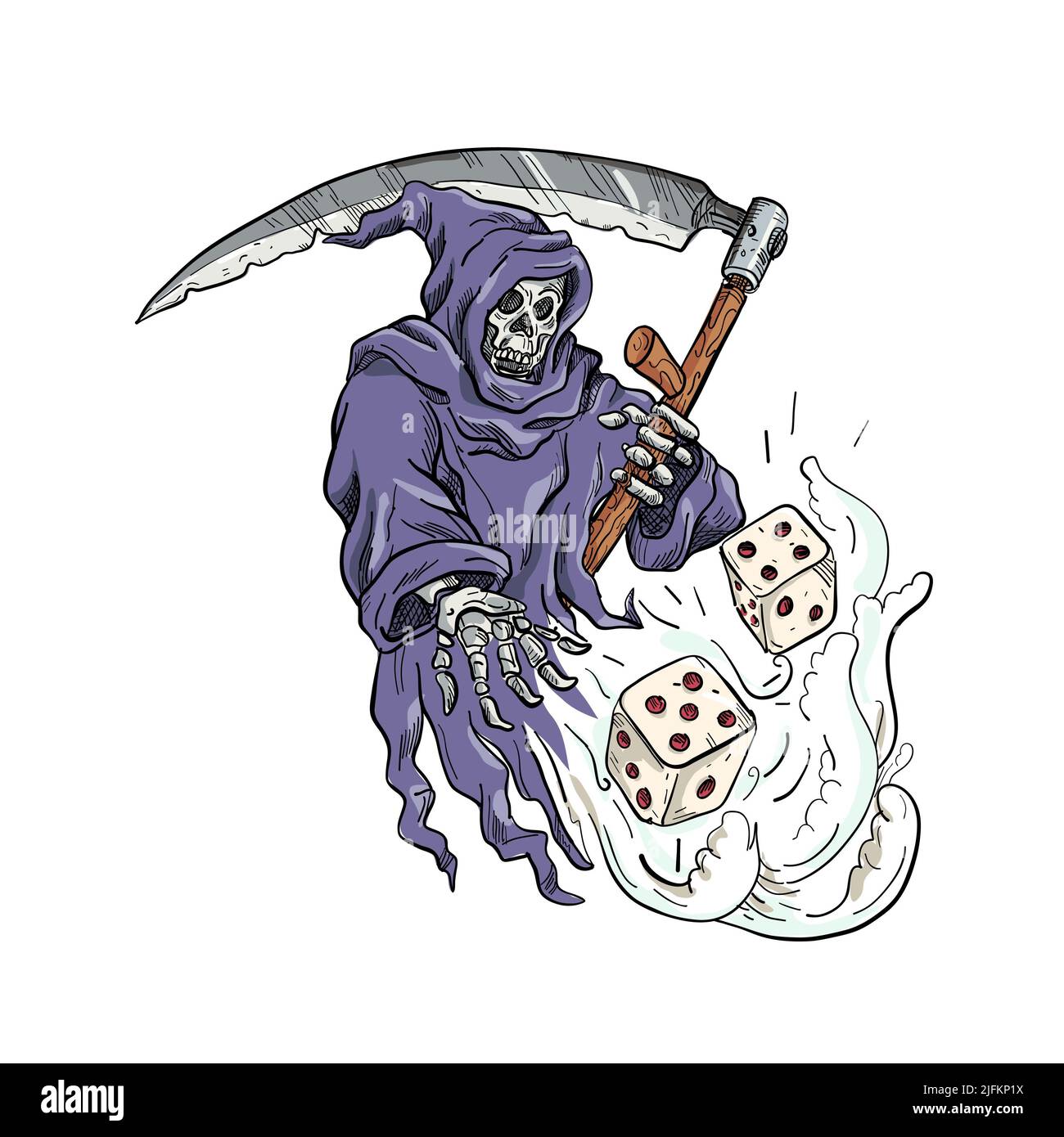 Cartoon Grim Reaper Drawings