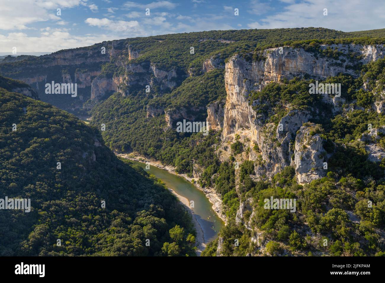 Gorges the ardeche france french hi-res stock photography and images ...