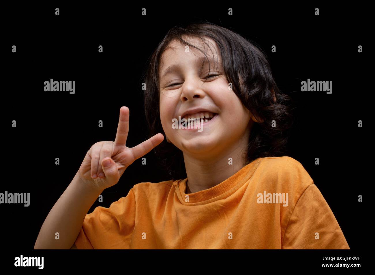 Boy teenager making face hi-res stock photography and images - Alamy
