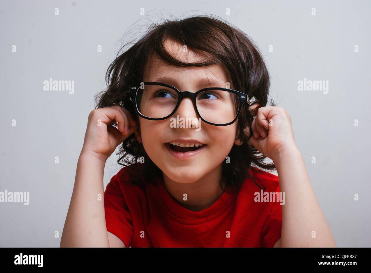 Cute boy smile hi-res stock photography and images - Alamy