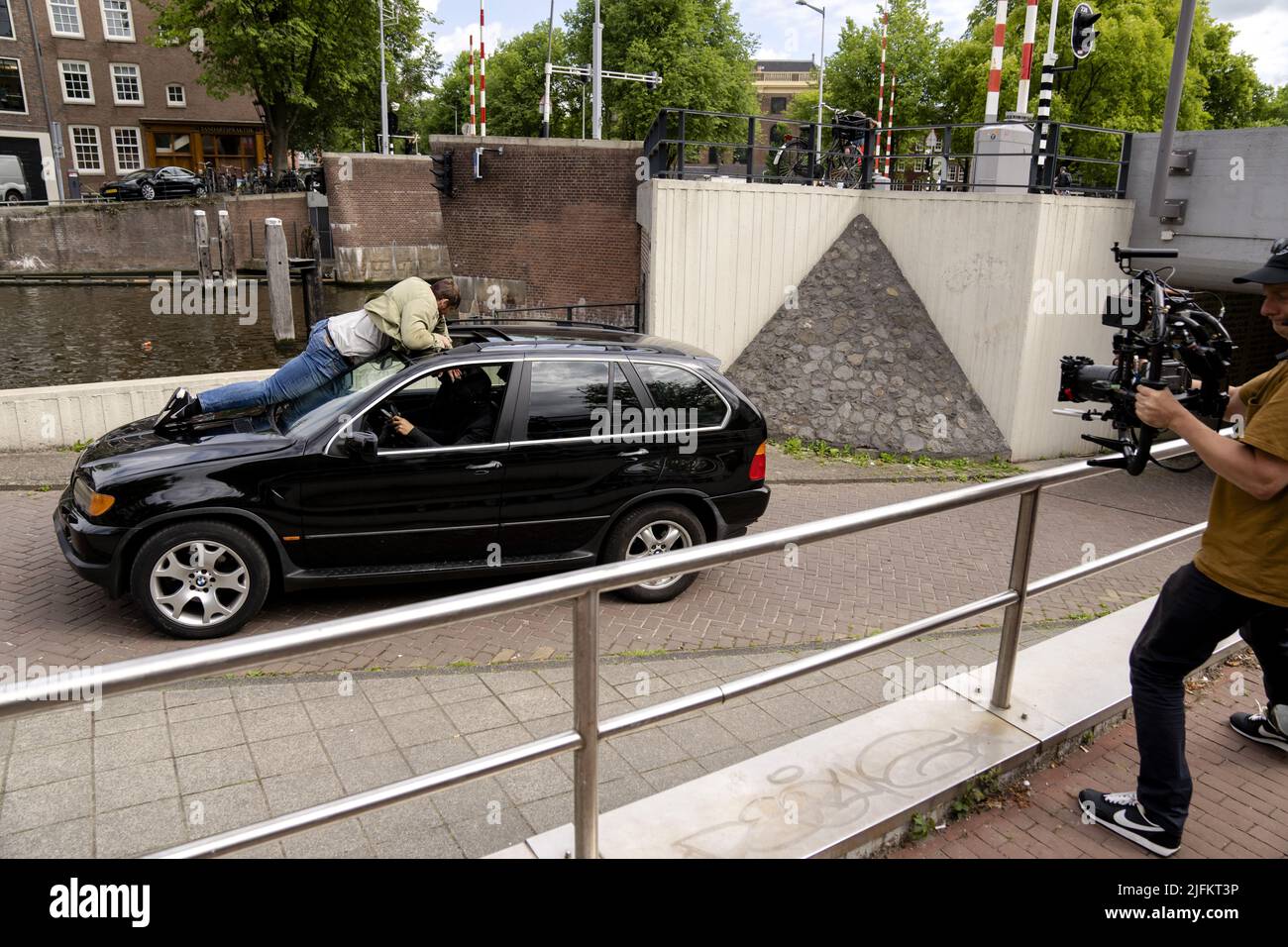 2022-07-04 10:45:16 AMSTERDAM - Rico Verhoeven during the shooting of ...