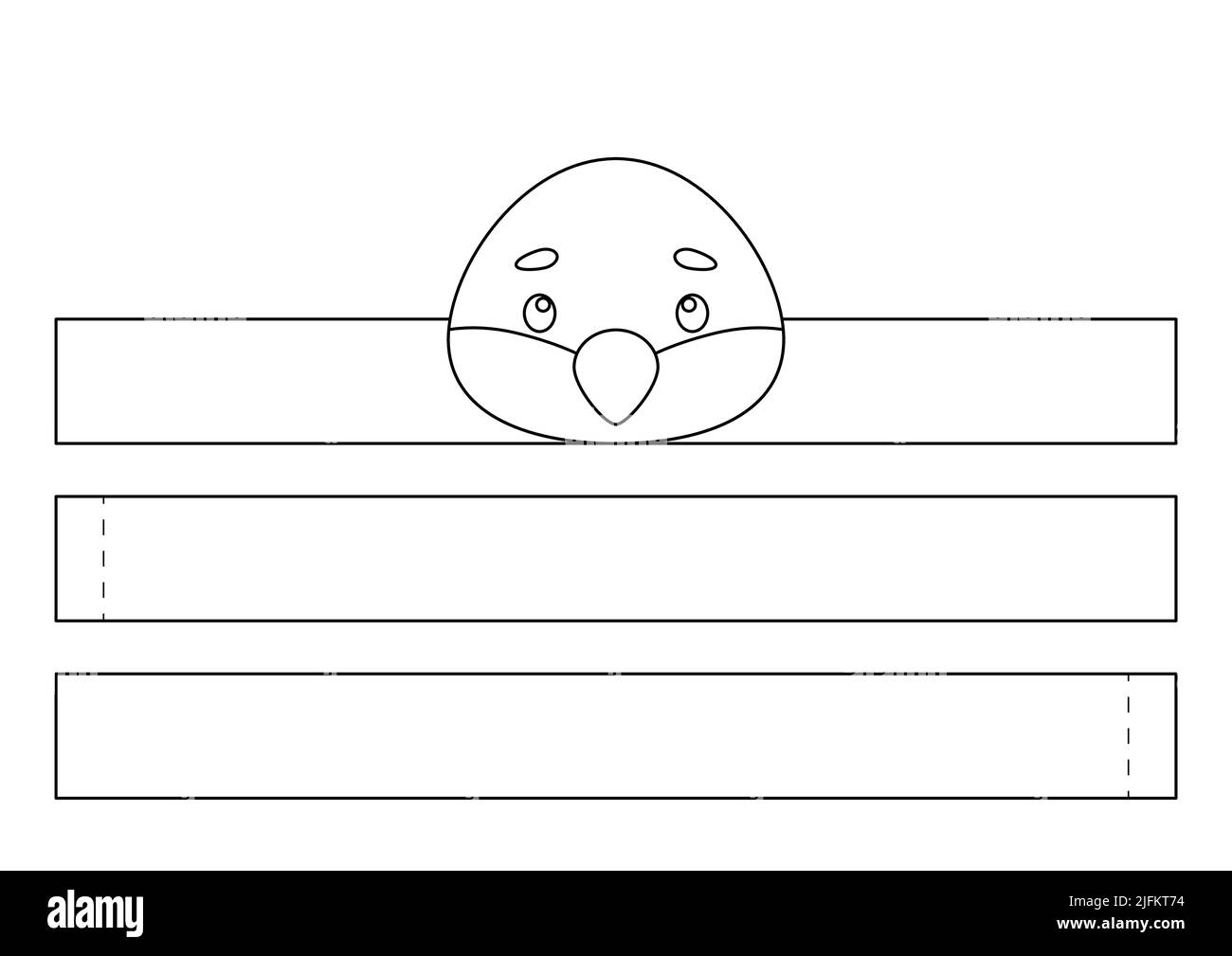 Printable sparrow paper crown. Fun accessory for entertainment. Diy cut ...