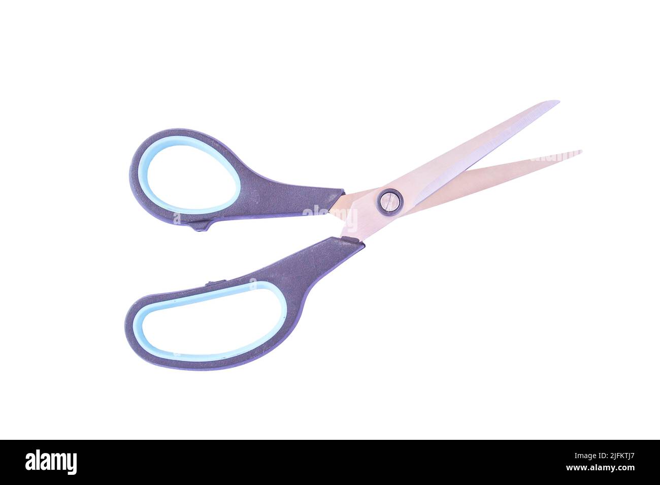 Scissors object isolated on white background Stock Photo - Alamy
