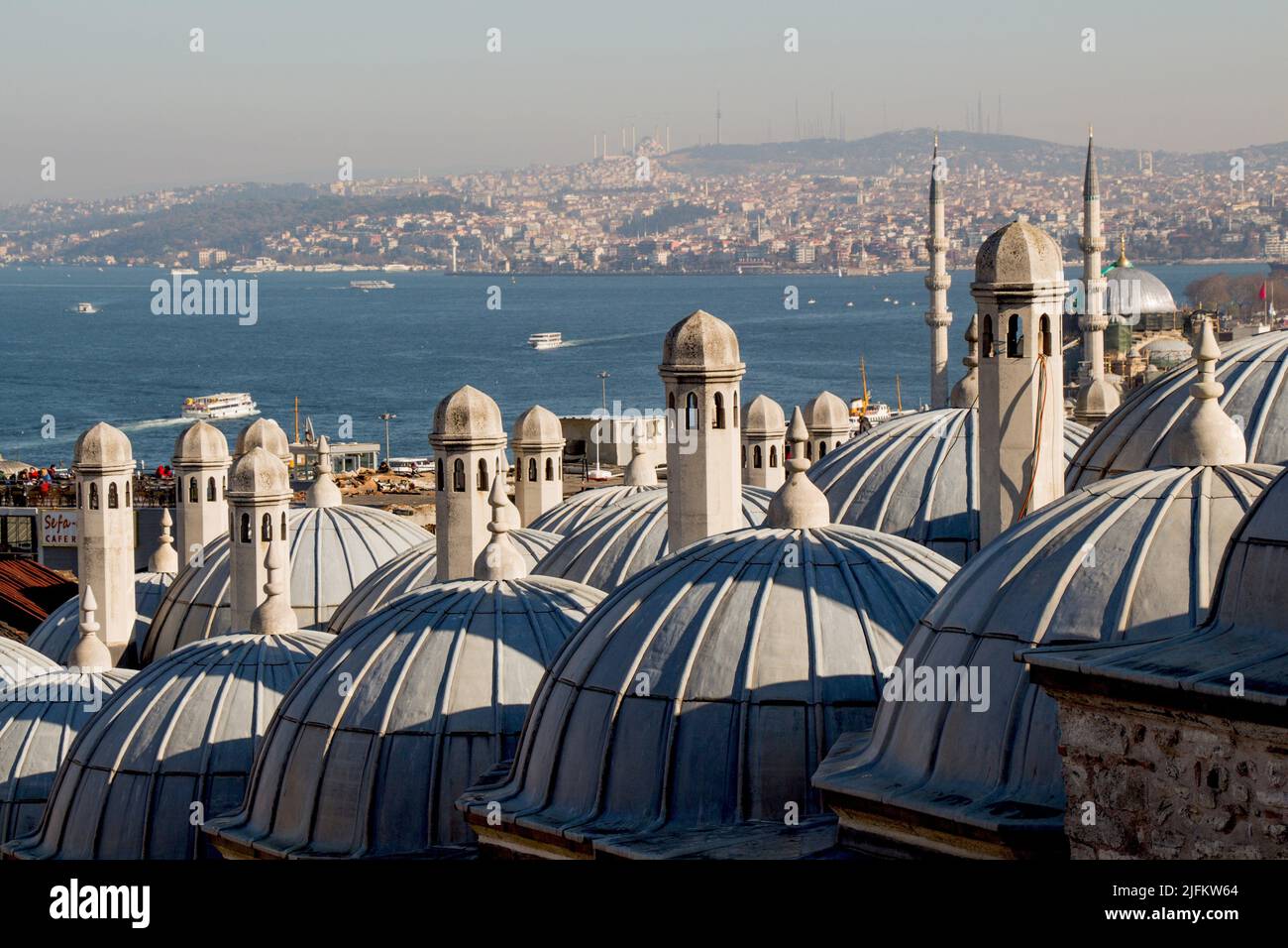 Outer view of dome in Ottoman architecture in, Istanbul, Turkey Stock ...