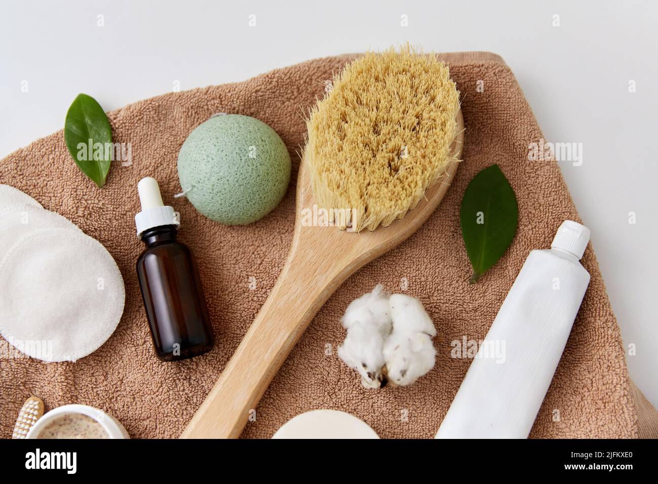 natural cosmetics and bodycare eco products Stock Photo - Alamy