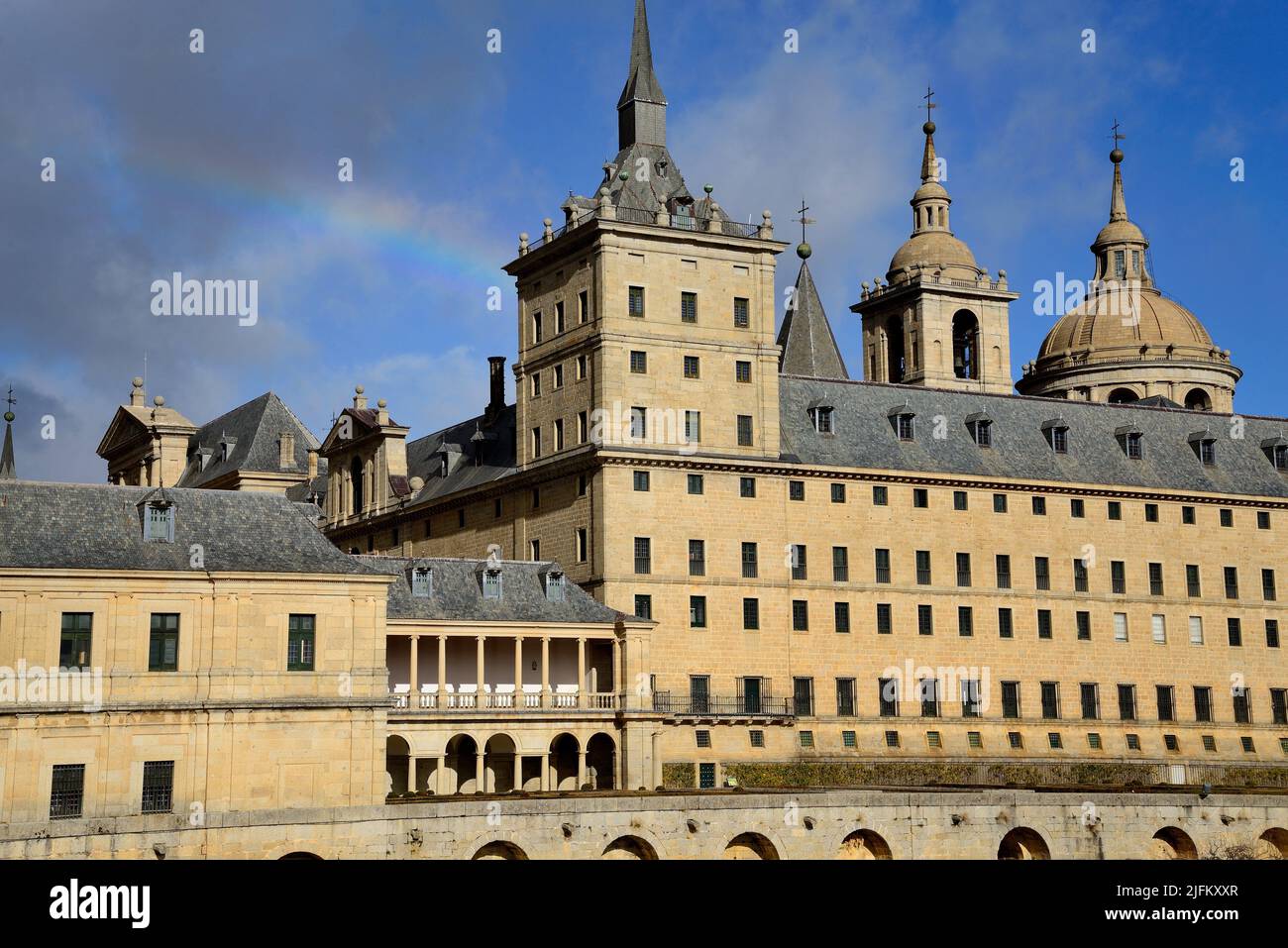 Monastery of El Escorial, Madrid, Spain Stock Photo - Alamy