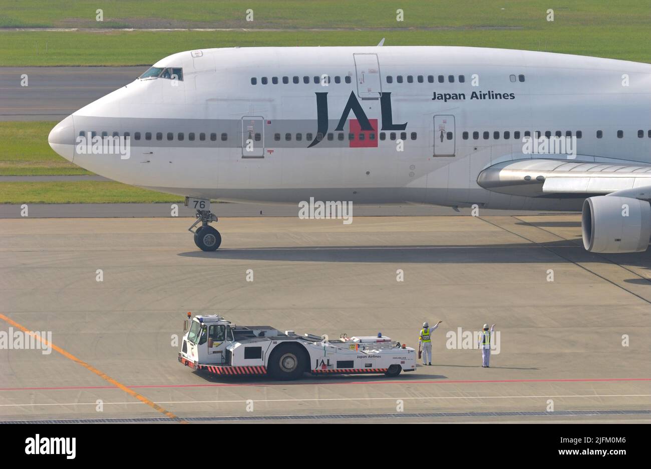 The JAL Jumbo Jet was scheduled on domestic routes in Japan, Tokyo ...
