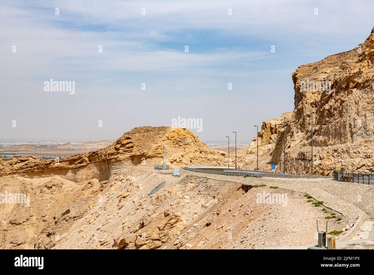 Jabal Hafeet, Jebel Hafeet, is a mountain on the border of the United ...