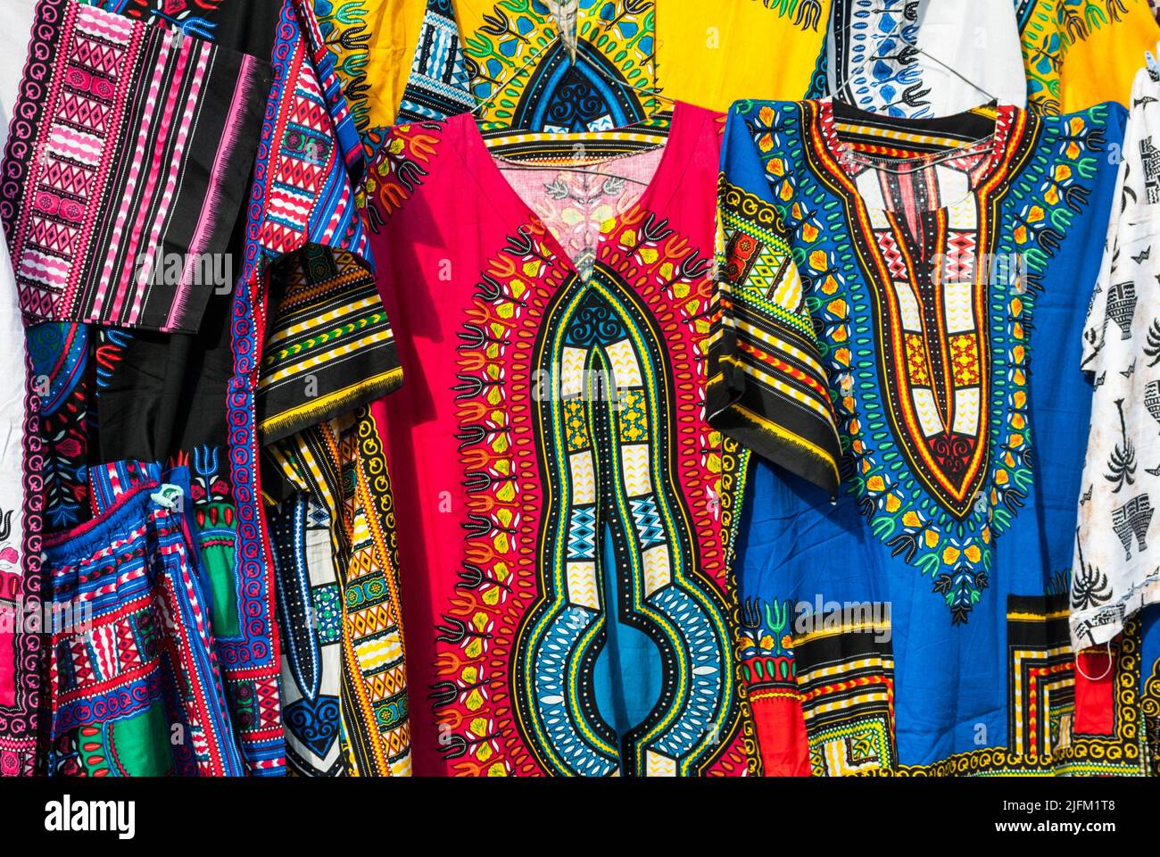 Shopping for traditional dress. Lomé, Togo, West Africa Stock Photo - Alamy
