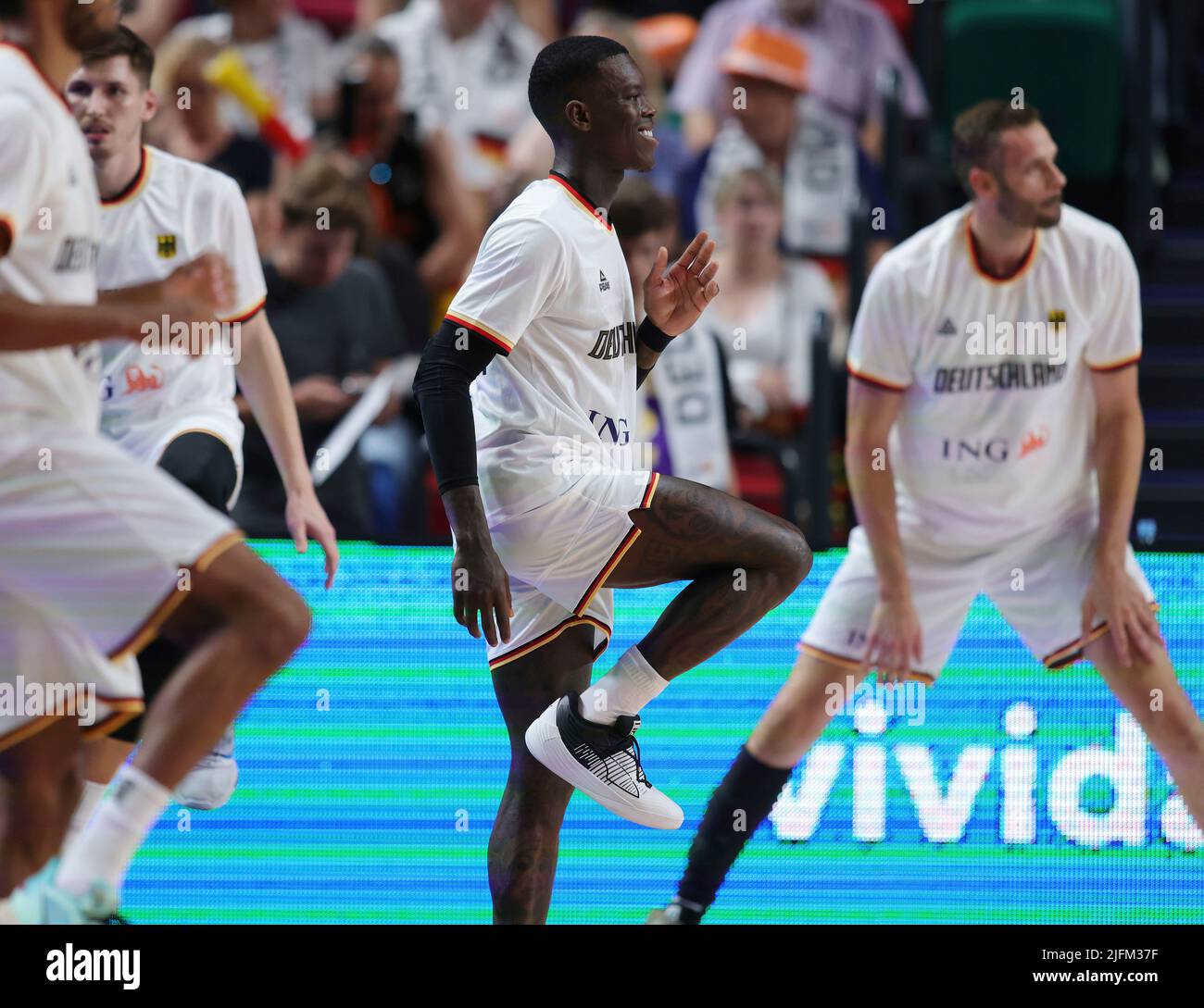 firo: July 3rd, 2022 Basketball: National Team Men's World Cup ...