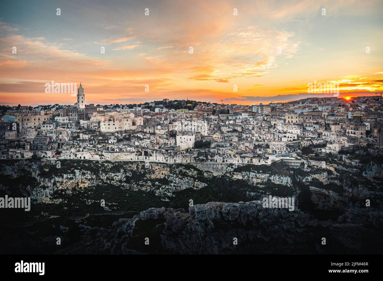 Matera italy aerial hi-res stock photography and images - Alamy