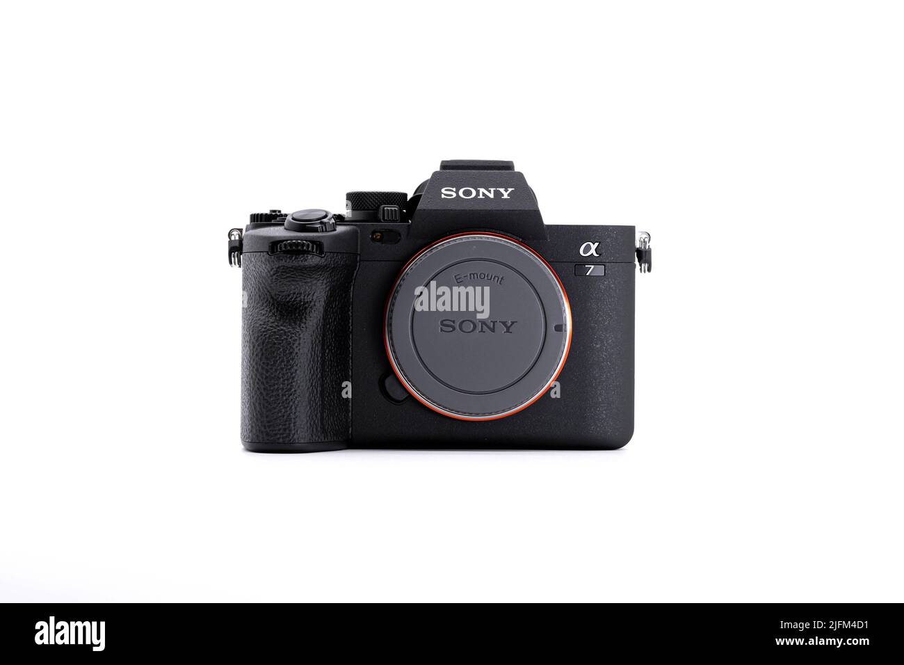 Bangkok, Thailand - 9 Jun 2022, The Sony a7 IV is the fourth generation of the company's core a7 ...