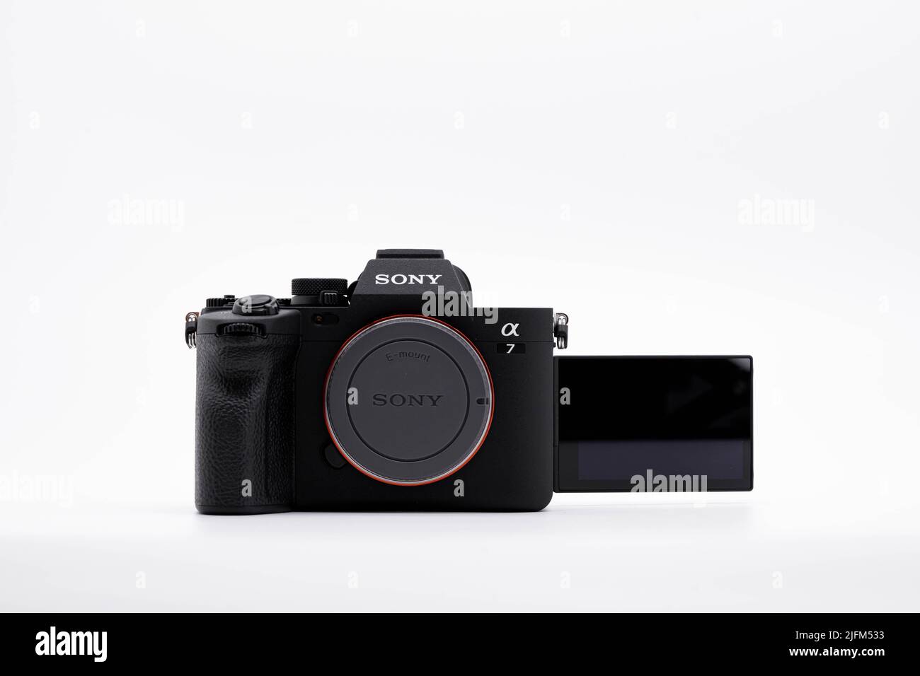 Bangkok, Thailand - 9 Jun 2022, The Sony a7 IV is the fourth generation ...