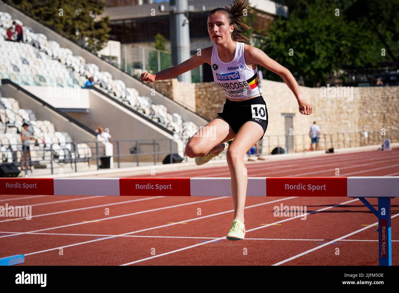 Belgian Rhune Vanroose pictured in action during on day 1 of the ...