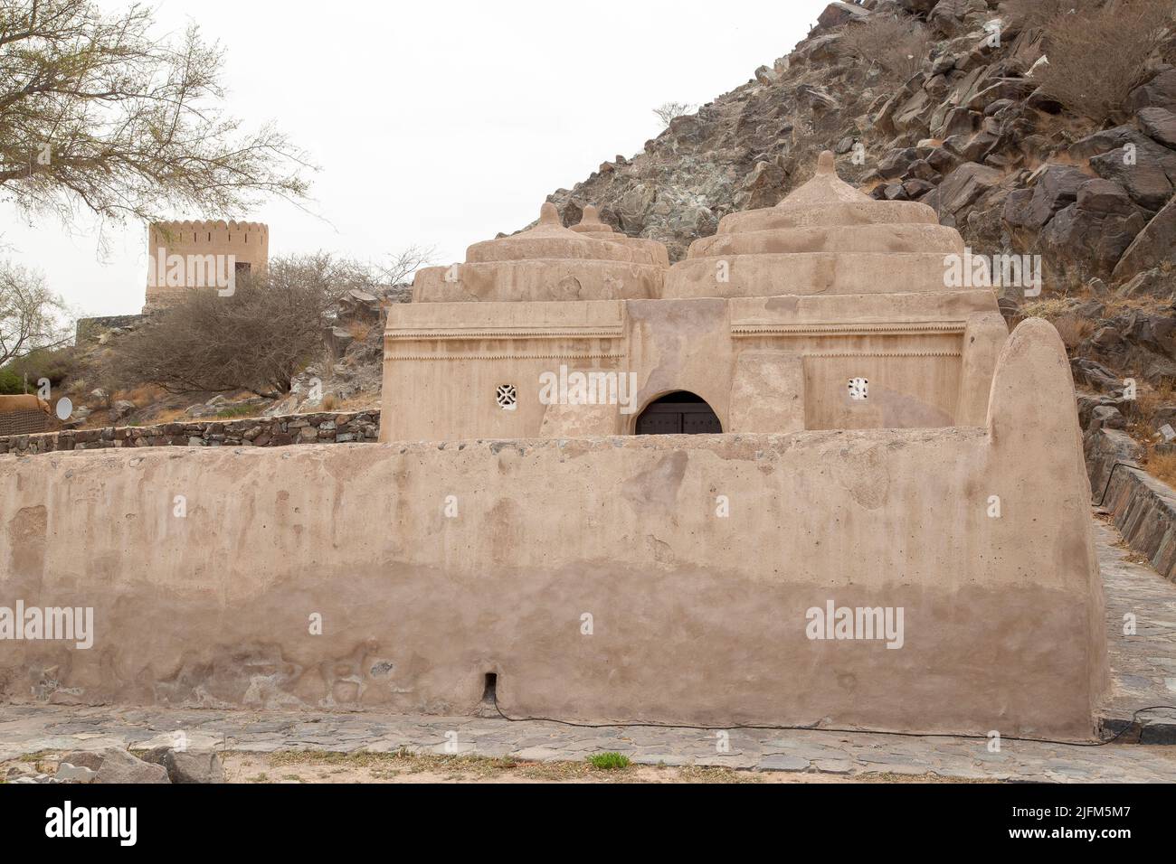 The historical Al Bidya Mosque in Fujairah Stock Photo - Alamy
