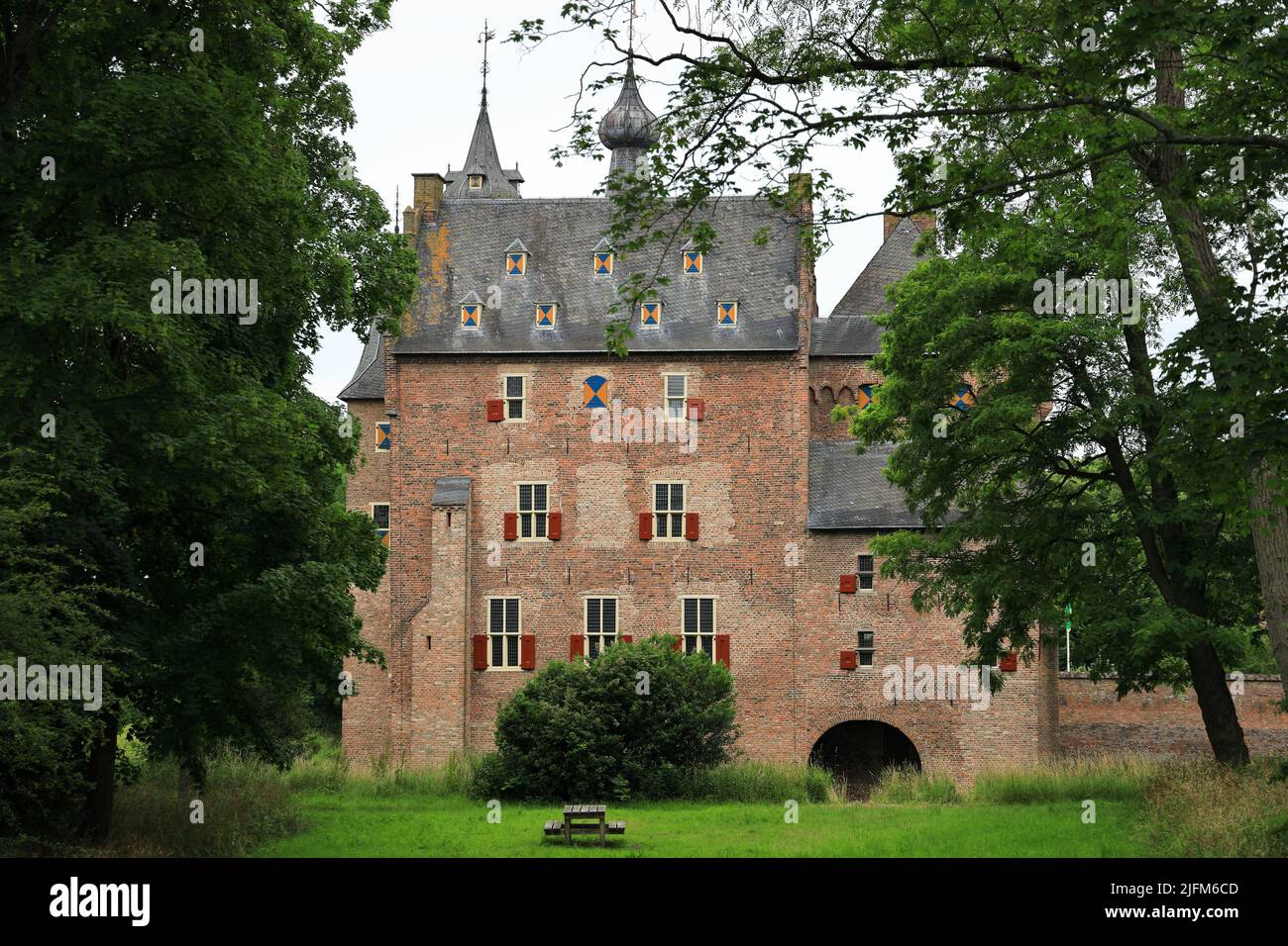 Doorwerth, the Netherlands - June 26, 2022: Visiting the Doorwerth ...