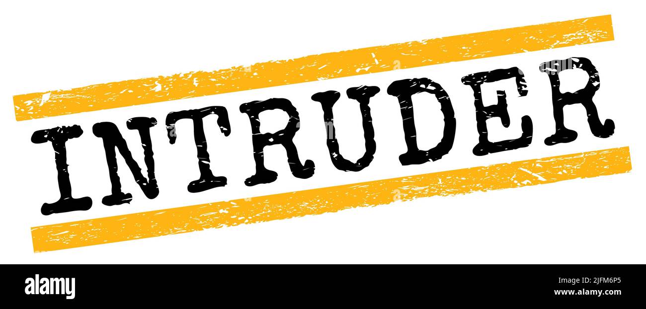 Intruder logo hi-res stock photography and images - Alamy