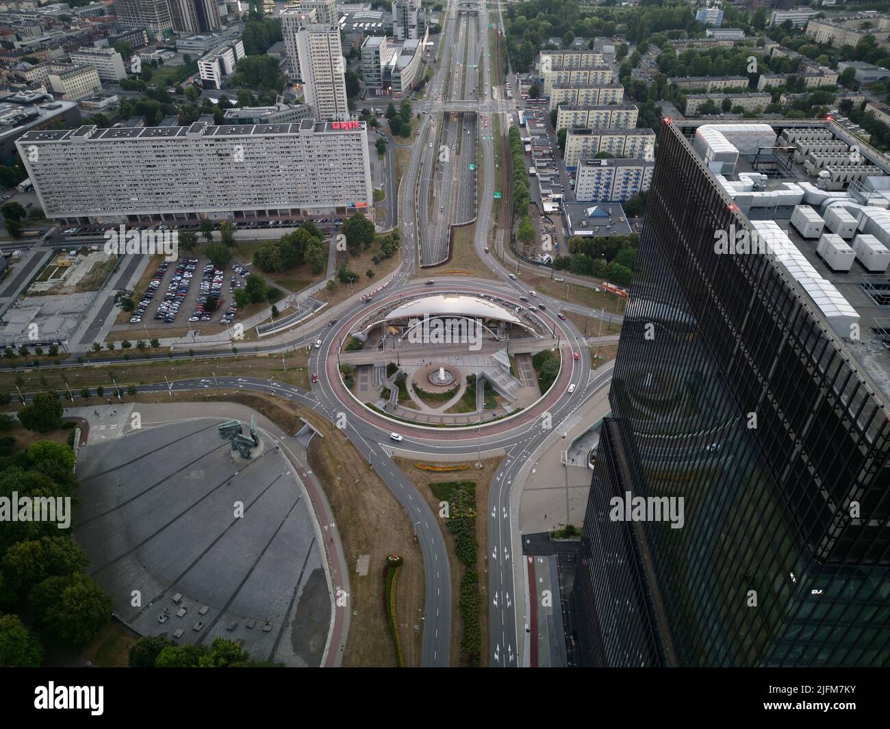 Katowice roundabout hi-res stock photography and images - Alamy