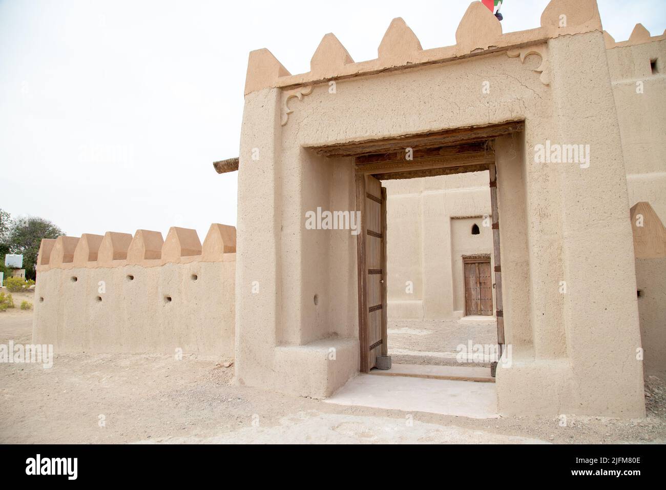 The historical Islamic Al Anka Fort Stock Photo - Alamy