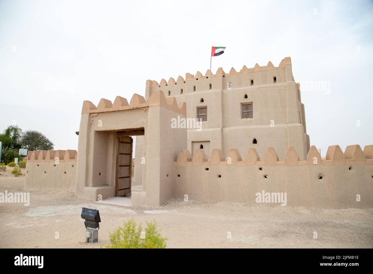 The historical Islamic Al Anka Fort Stock Photo - Alamy