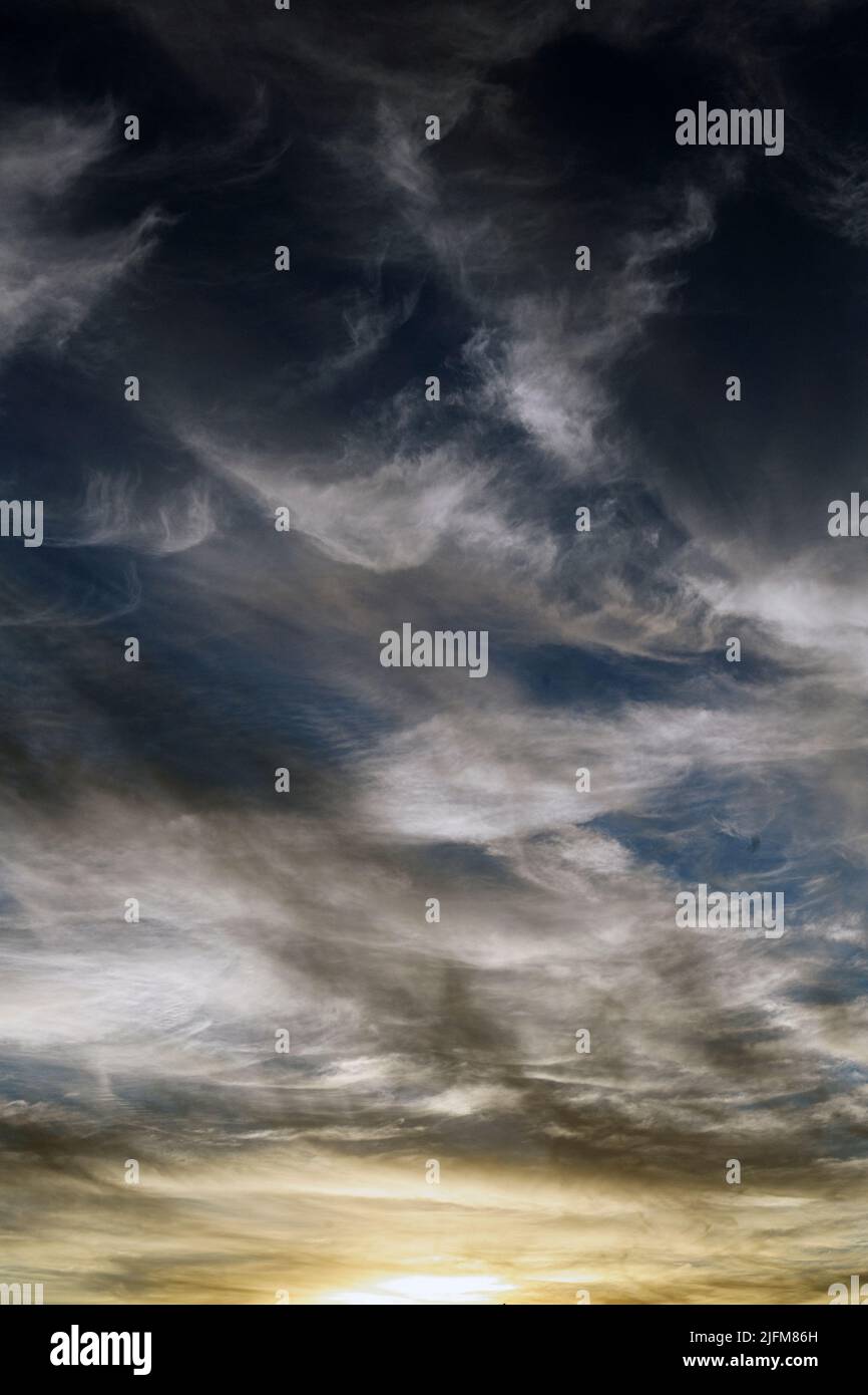 Night shining clouds hi-res stock photography and images - Alamy