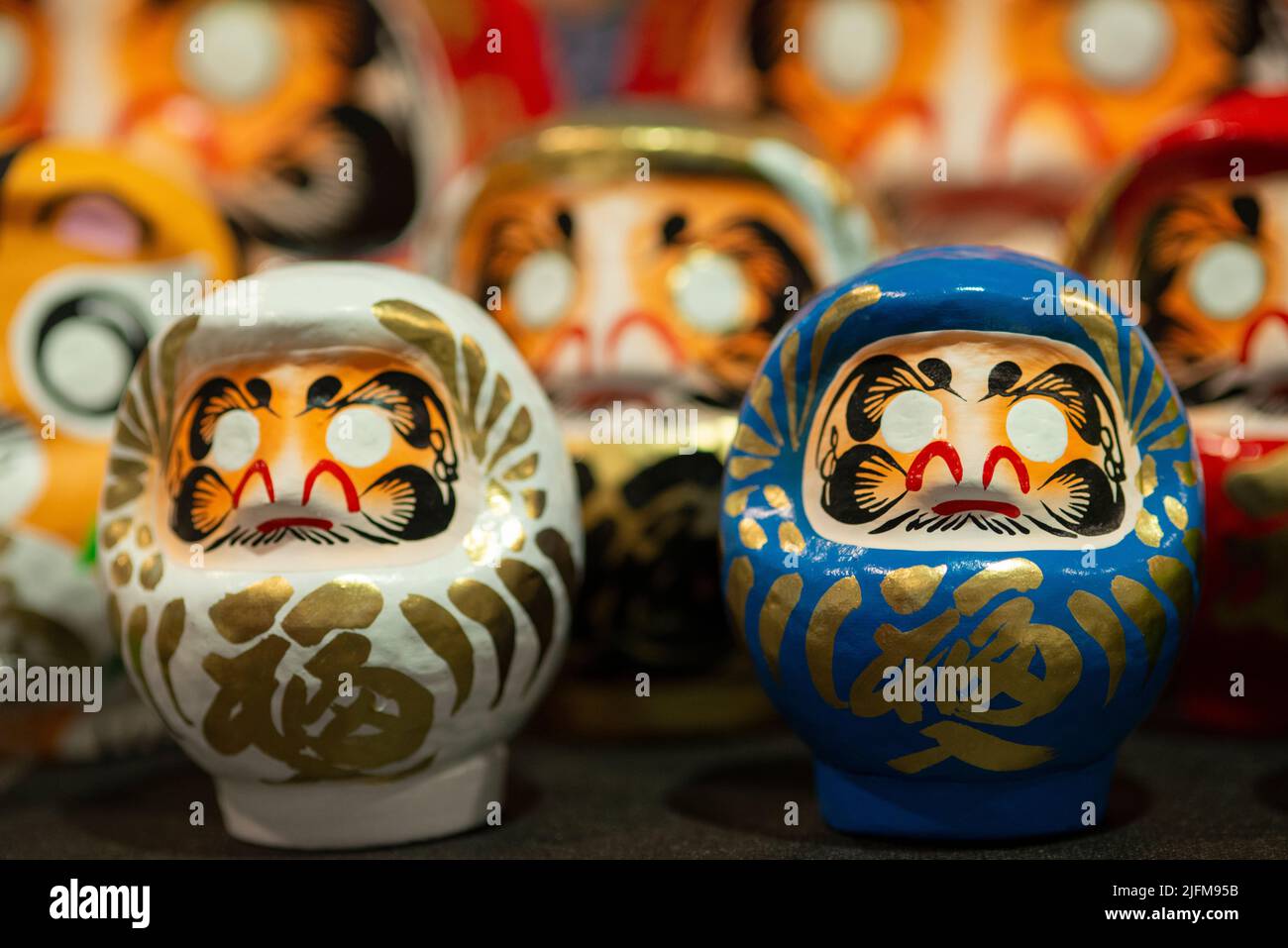 Japanes Daruma Dolls Stock Photo - Alamy