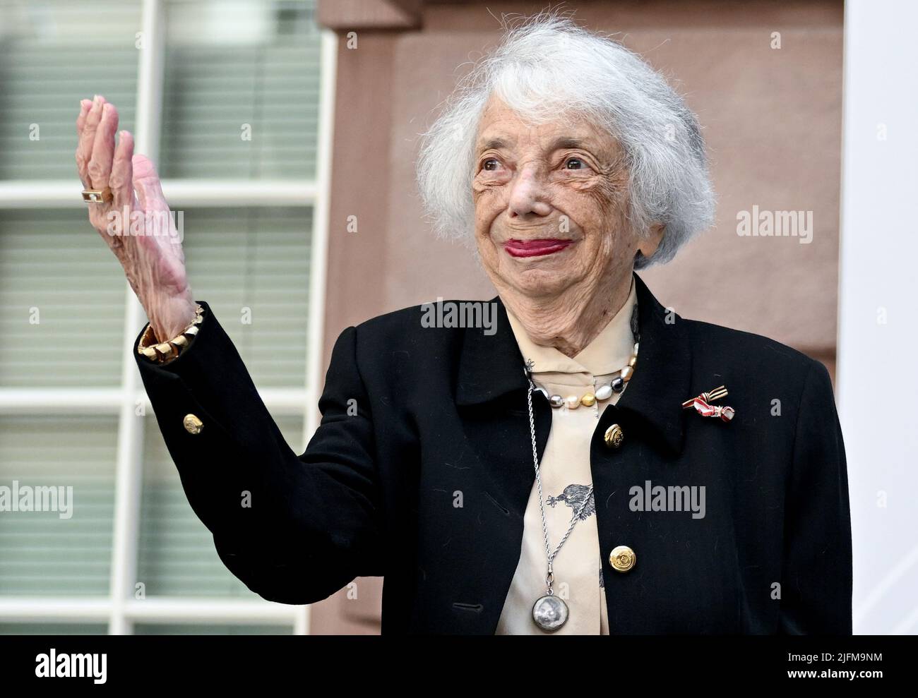 Berlin, Germany. 04th July, 2022. Award winner and Holocaust survivor ...