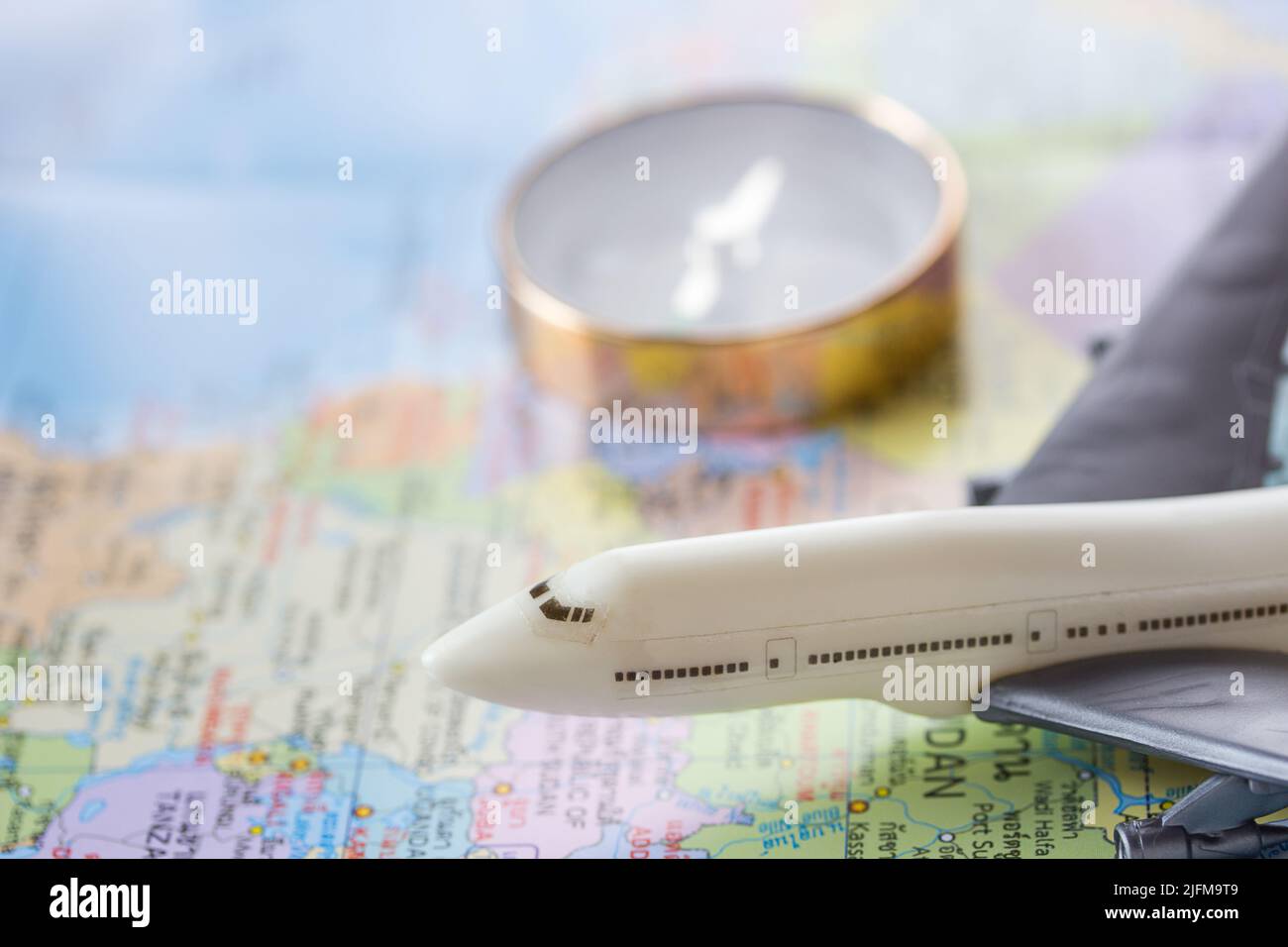 Toy planes and world map hi-res stock photography and images - Alamy