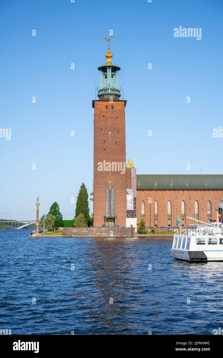 Stockholm City Hall in Sweden Stock Photo - Alamy