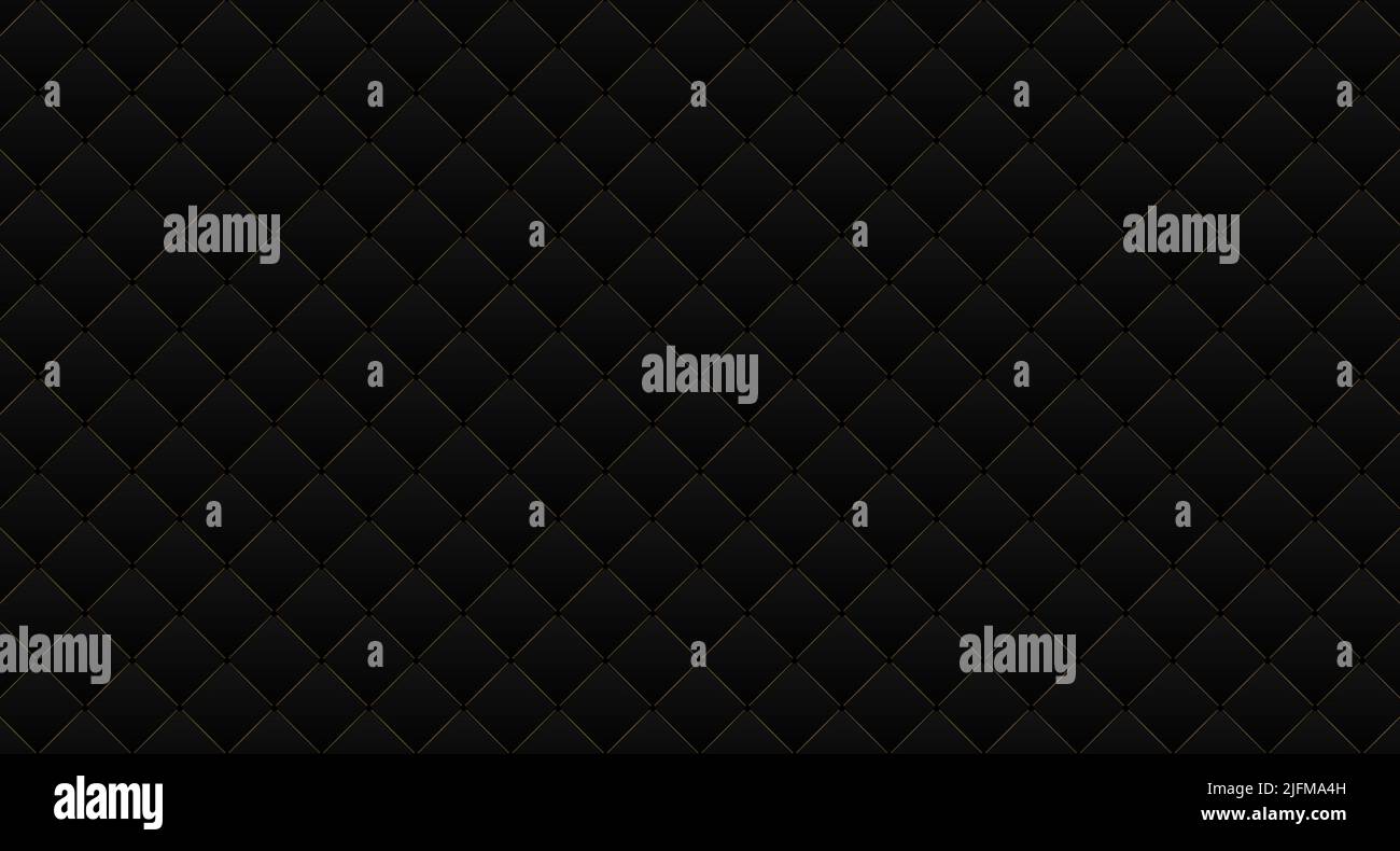 Diamond black sofa leather texture background. Vector illustration ...