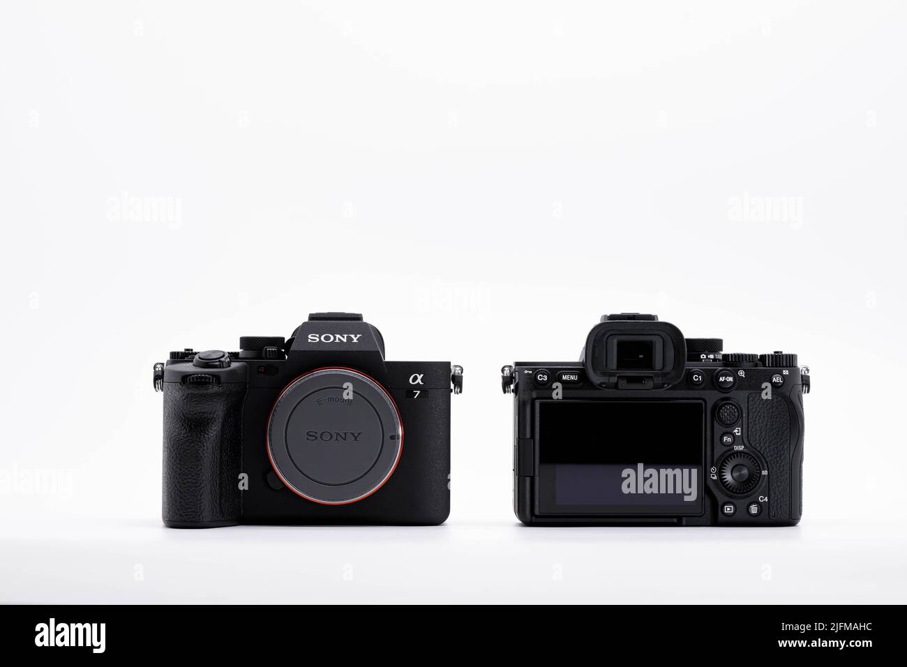 Bangkok, Thailand - 9 Jun 2022, The Sony a7 IV is the fourth generation ...