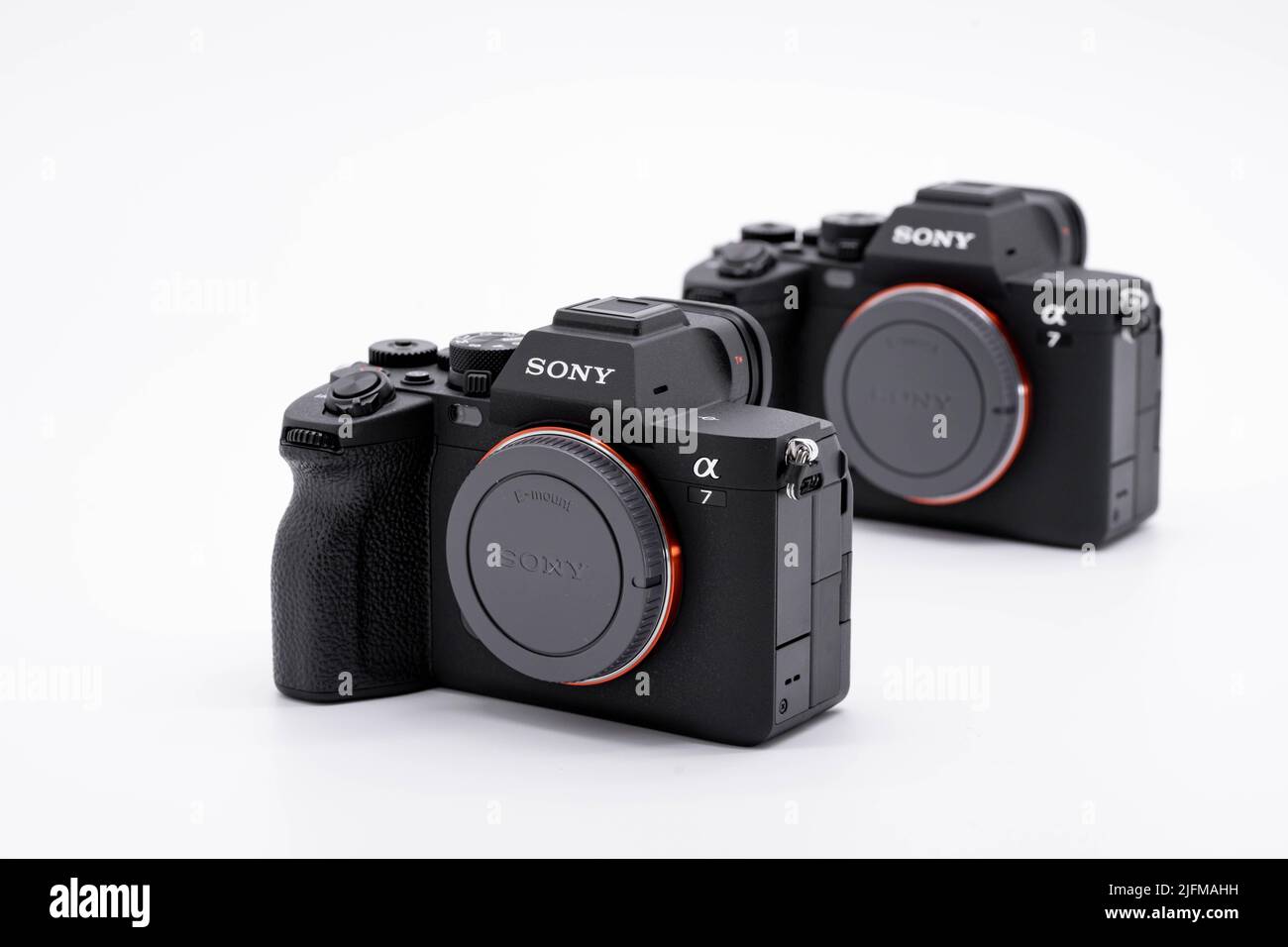 Bangkok, Thailand - 9 Jun 2022, The Sony a7 IV is the fourth generation ...