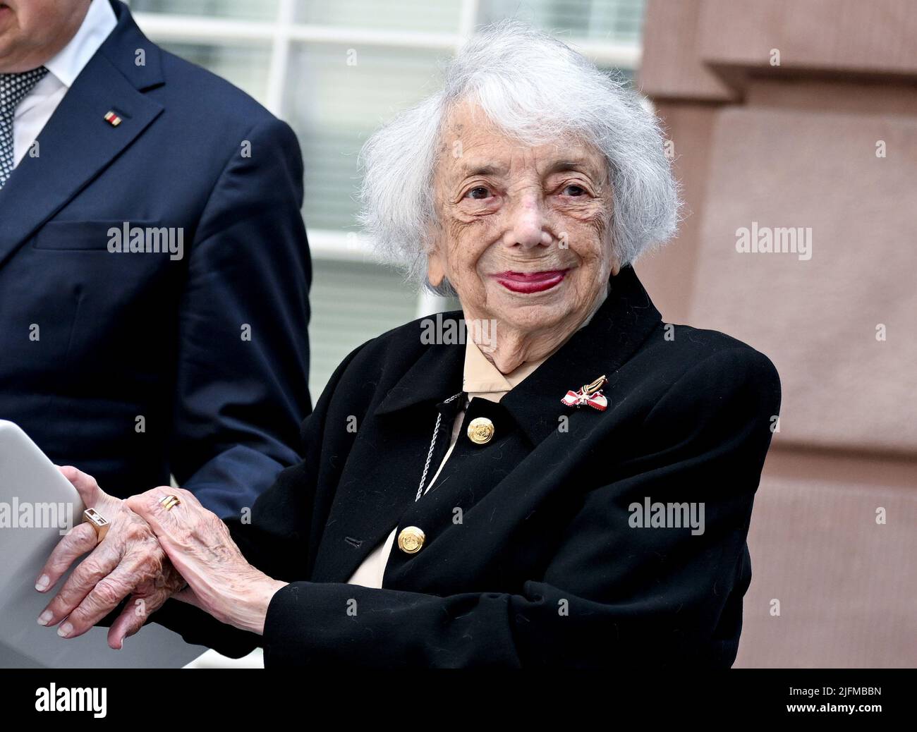 Berlin, Germany. 04th July, 2022. Award winner and Holocaust survivor ...