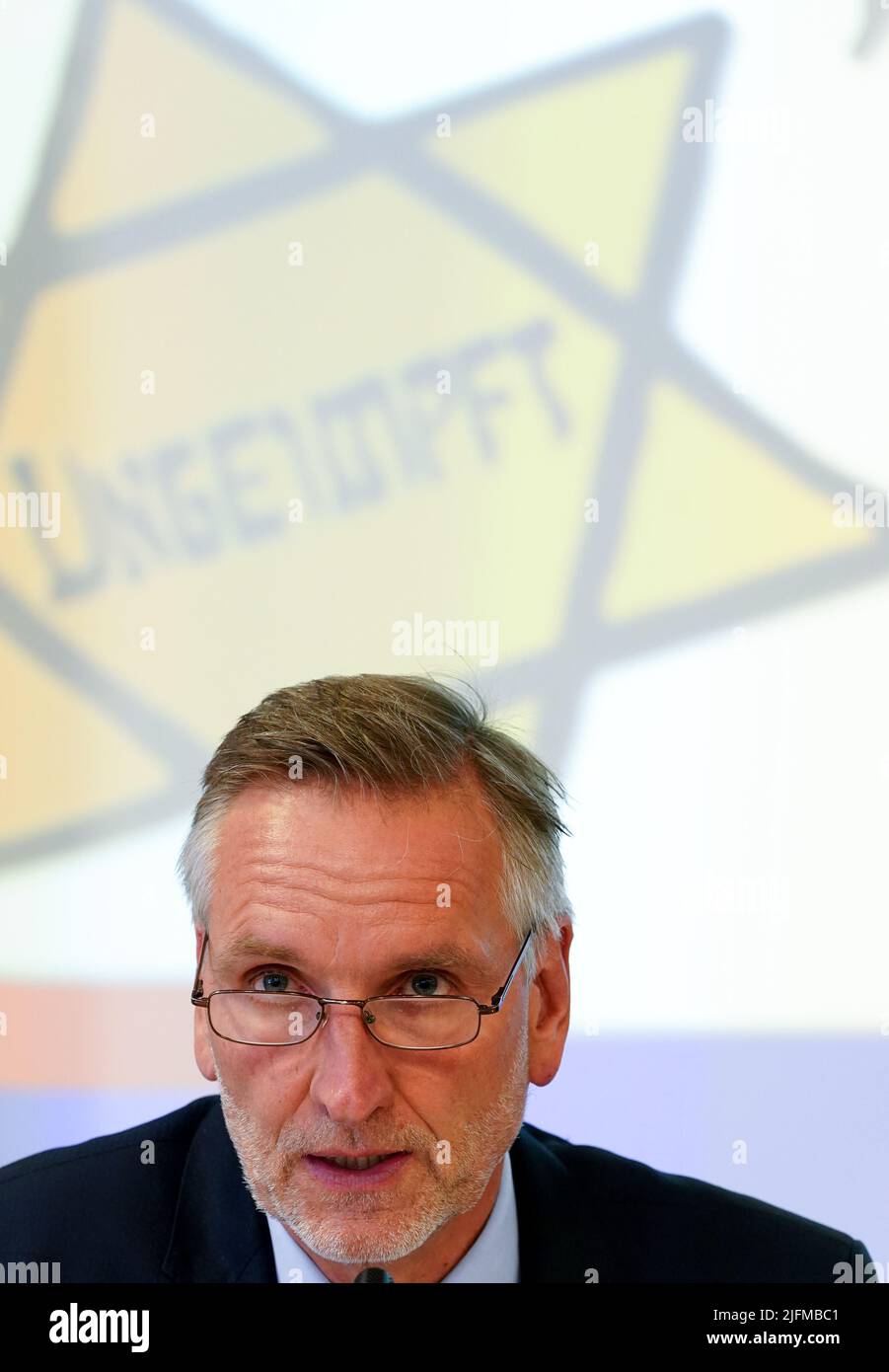 04 July 2022, Hamburg: Torsten Voß, head of the State Office for the Protection of the ...