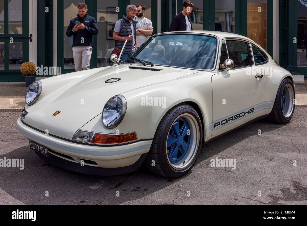 Porsche 911 Singer, ‘G277 BVP’ on display at the June Scramble held at ...
