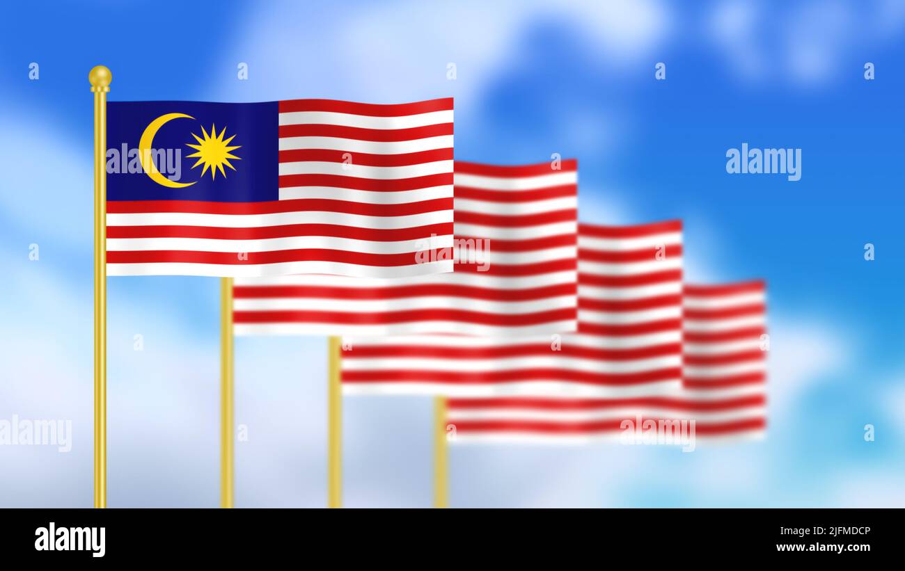 First National Flag Animated Indian Flag Animation Stock Video Footage