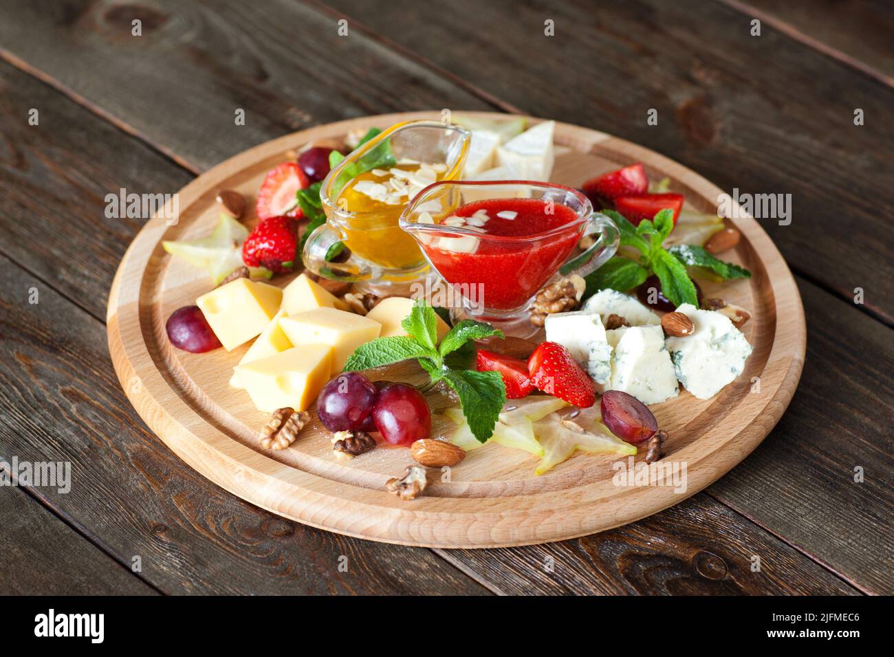 Top view assorted gourmet hi-res stock photography and images - Alamy