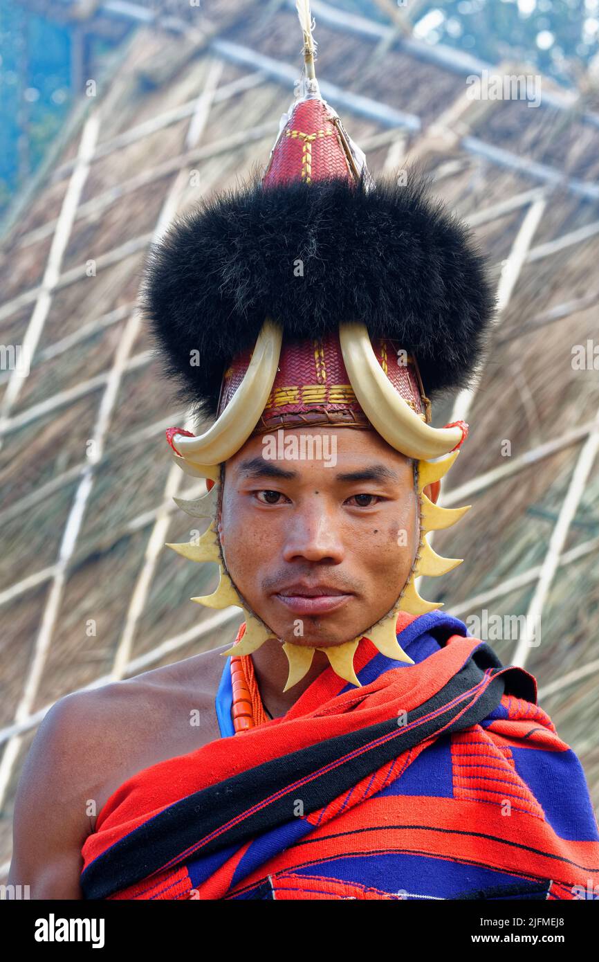 Indian with warrior look hi-res stock photography and images - Alamy