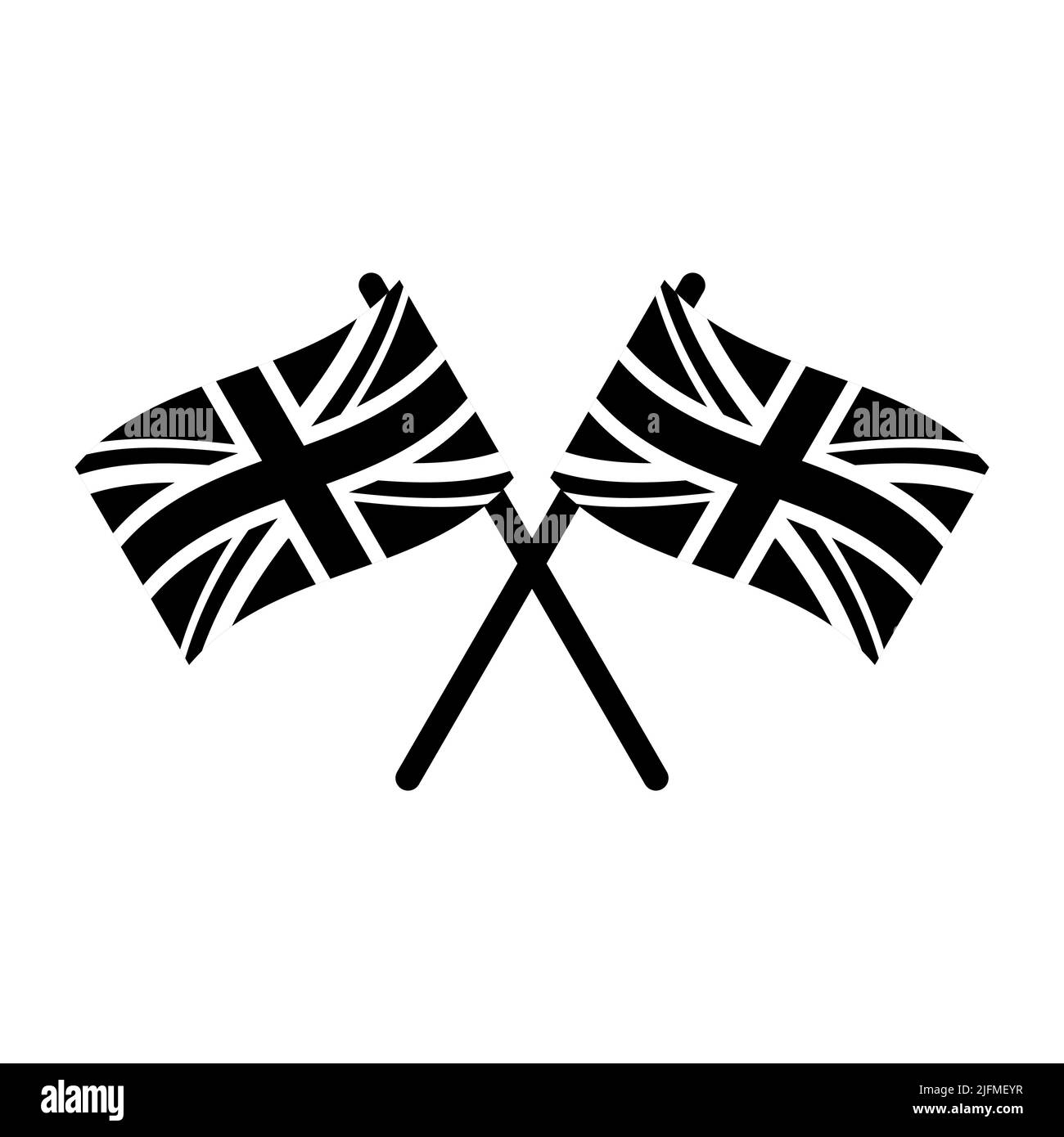 England Flag Black And White at Don Harris blog