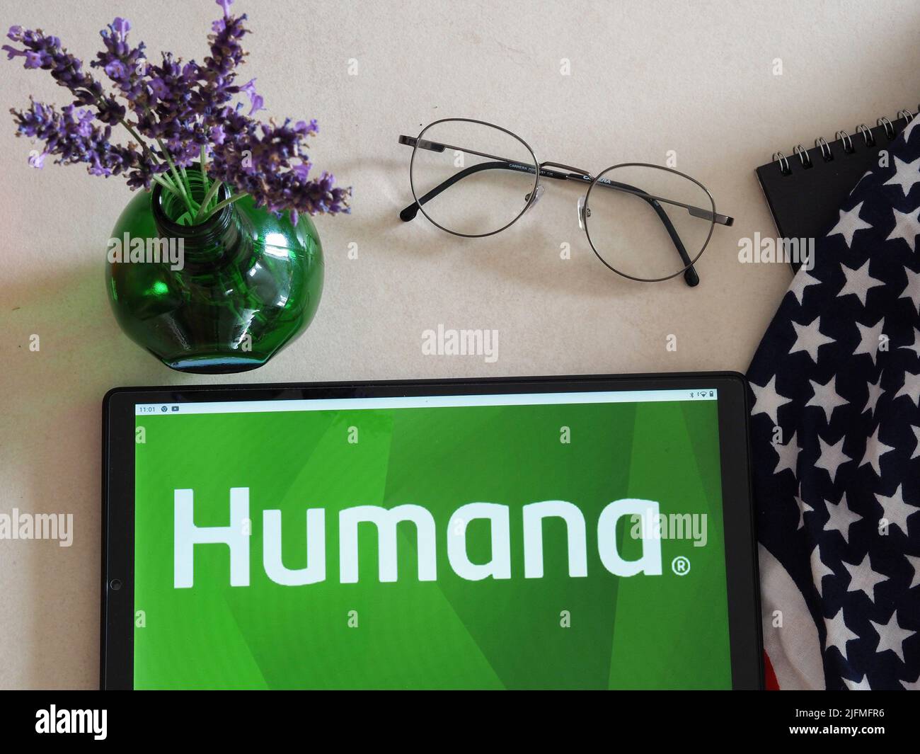 Humana logo hi-res stock photography and images - Alamy